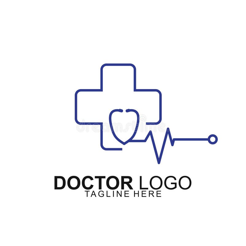 Doctor Logo Template Design Stock Illustration - Illustration of ...