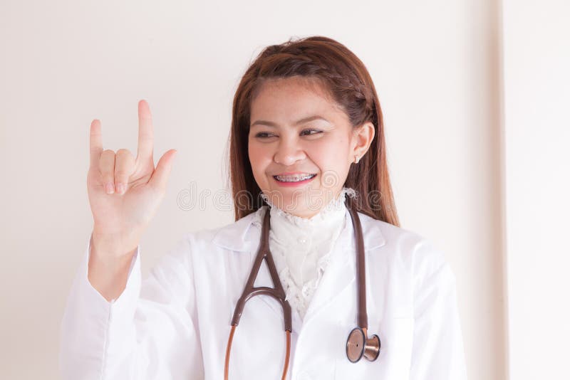 Doctor Love Love stock image. Image of female, nurse - 43143597