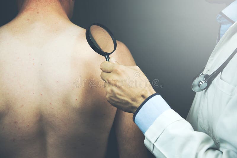 A Doctor with a Magnifier and Total Medical System Structure Scheme ...