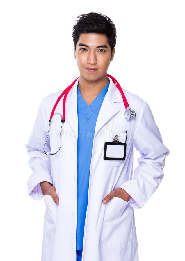 Doctor man stock image. Image of happy, care, adult, pediatrician ...