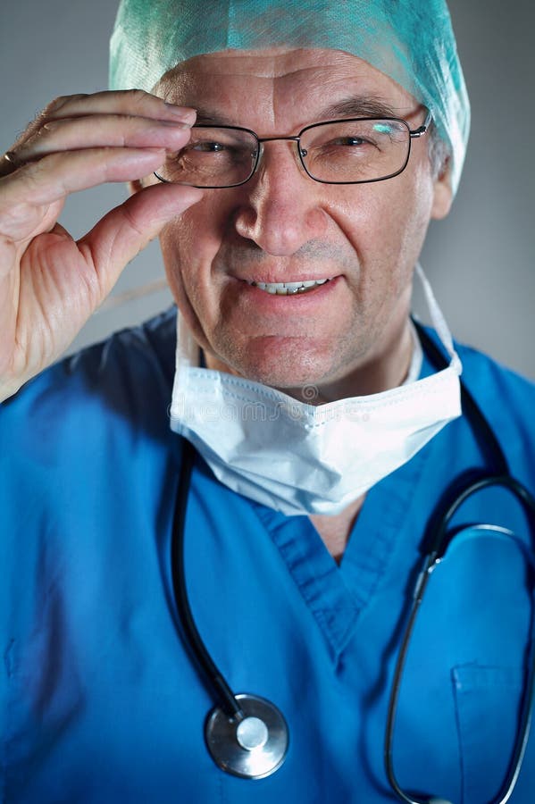 Doctor with Mask stock image. Image of occupation, care - 2256095