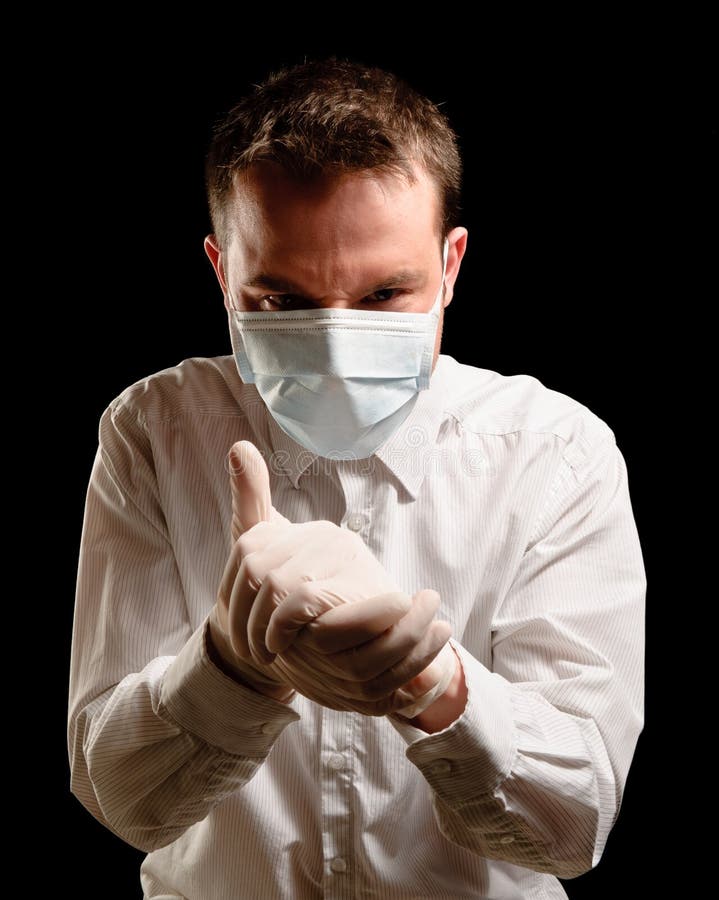 Evil Doctor With Glove