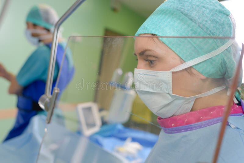 Doctor observing sample stock photo. Image of observation - 276072594