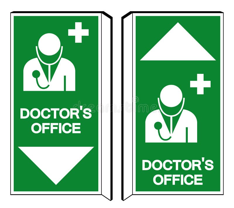 Doctor`Office Symbol Sign, Vector Illustration, Isolate on White ...