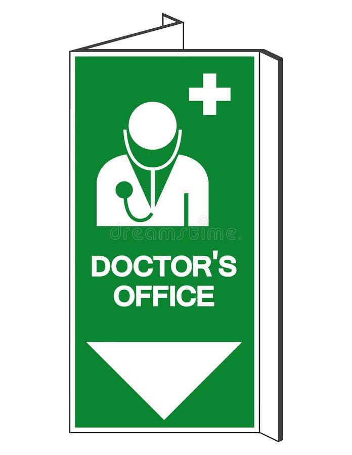 Doctor`Office Symbol Sign, Vector Illustration, Isolate on White ...