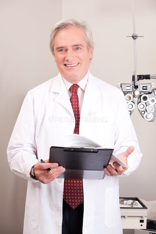 Doctor in Ophthalmology Clinic Stock Photo - Image of ophthalmologist ...