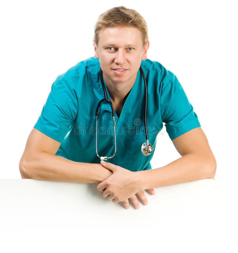 Portrait of a Doctor or Nurse Stock Photo - Image of healthcare, health ...