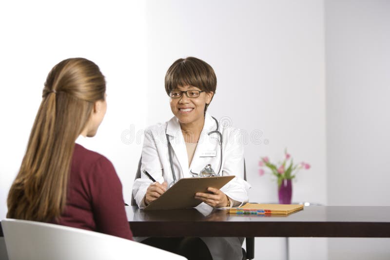 Doctor Taking Medical History Stock Image - Image of male, adult: 2046775