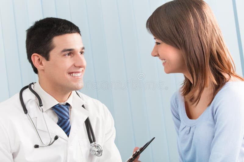 Doctor and patient stock image. Image of sick, practitioner - 8366311