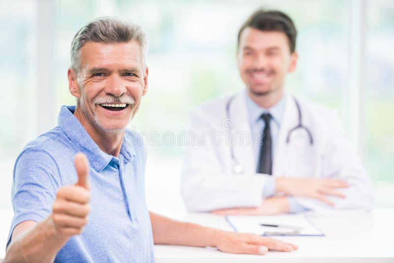 Doctor and patient stock photo. Image of care, hospital - 55797158