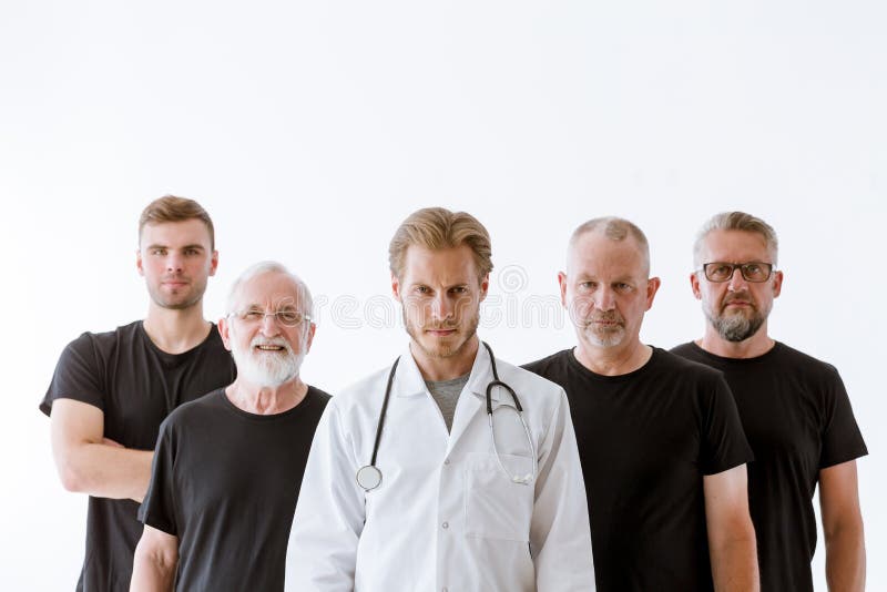 Doctor and patients stock image. Image of campaign, psychiatrist ...