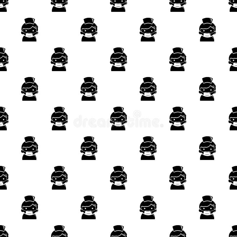 Doctor Pattern Vector Seamless Stock Vector - Illustration of male ...