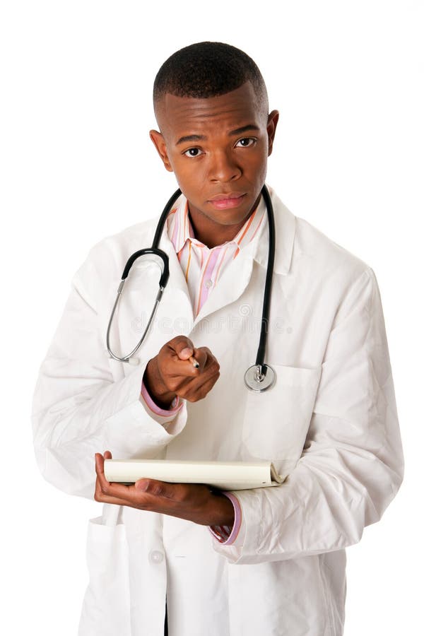 Doctor Physician with Patient Chart Stock Photo - Image of doctor, file ...