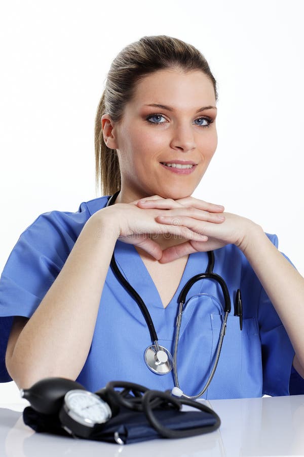 Doctor portrait stock image. Image of nurse, medicine - 18752617