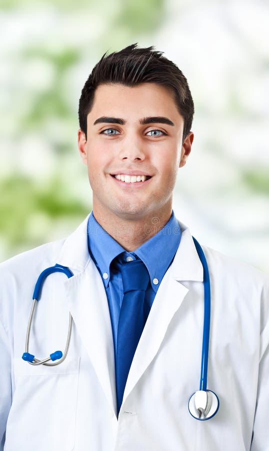 Doctor portrait stock image. Image of medical, smiling - 23753621