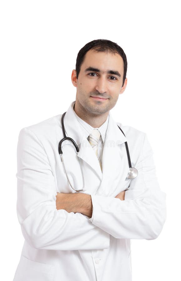 Doctor portrait stock photo. Image of human, medic, caucasian - 48725496