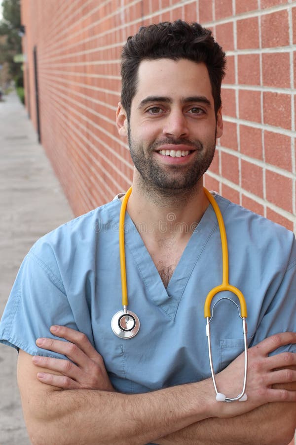 Doctor Portrait Smiling - Stock Image Stock Photo - Image of looking ...