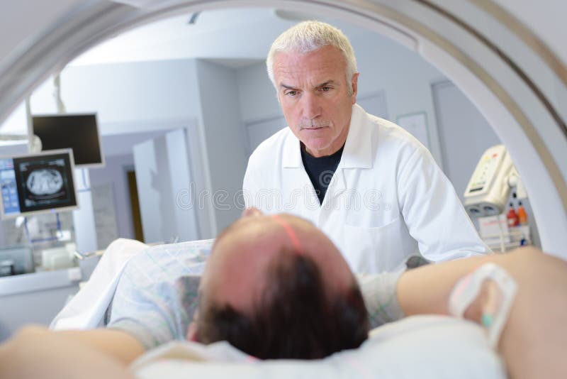 Doctor and Position Patient Stock Image - Image of internal, diagnostic ...