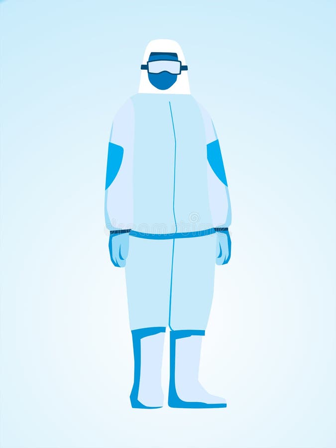 Doctor, Protection Suit, Covid-19, Safety Stock Vector - Illustration ...