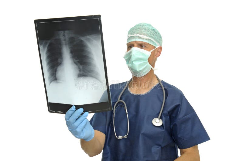 Doctor with X-ray stock image. Image of diagnosis, medicine - 8881889