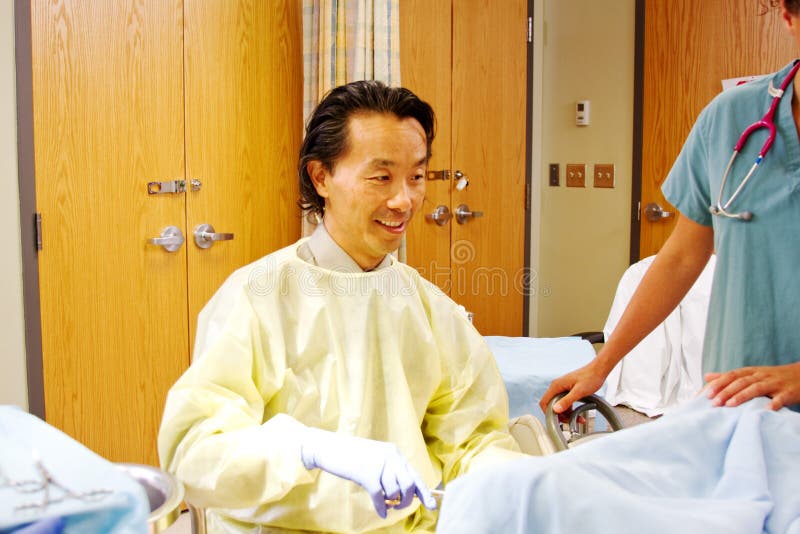 Doctor Ready for Delivery of Baby Stock Photo - Image of child, baby ...