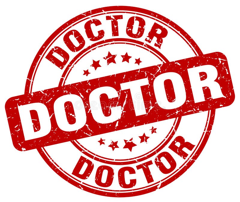 Doctor stamp stock vector. Illustration of template - 120322869