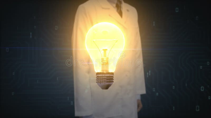 Doctor, Researcher Touched Screen, Numerous Texts Makes Bulb Light ...