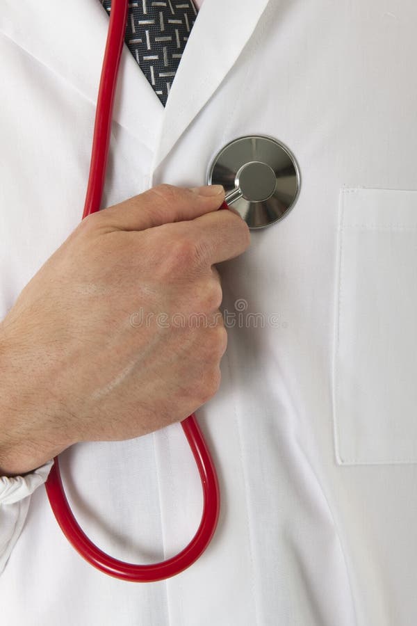 Doctor S Hand Holding Stethoscope Stock Photo - Image of young, color ...