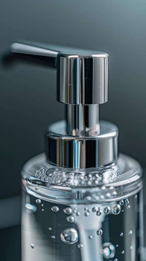 Doctors Hand Sanitizer Pump Motion Capture Stock Illustration ...