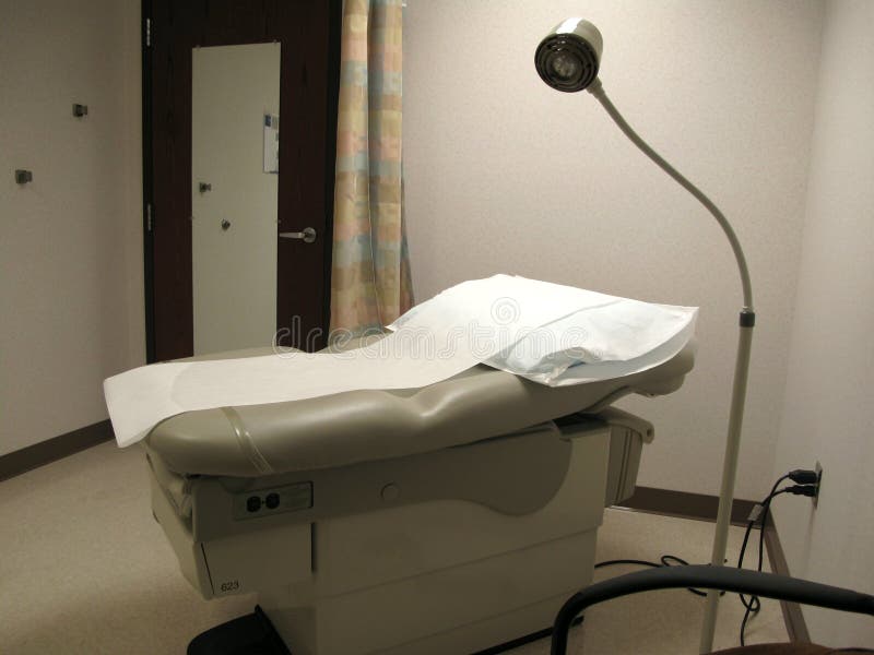 Doctor s Office Exam Table stock photo. Image of doctors - 12329852