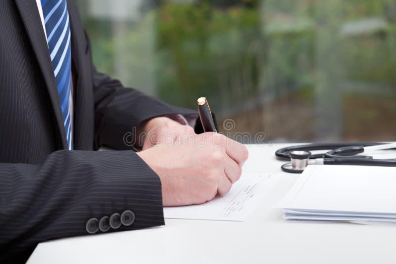 Doctor s paperwork stock image. Image of chemists, concultation - 34363785