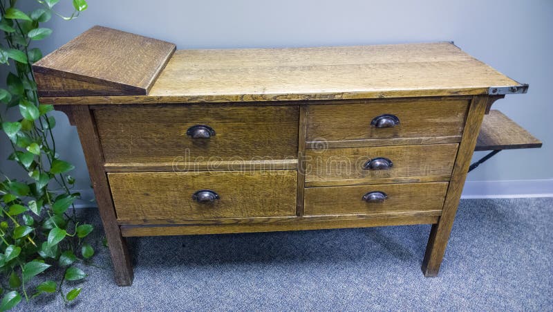 Doctor s Table stock photo. Image of floor, decorative - 75209890