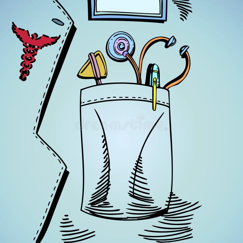 Doctor s Tools stock vector. Illustration of expert, doctor - 9330002