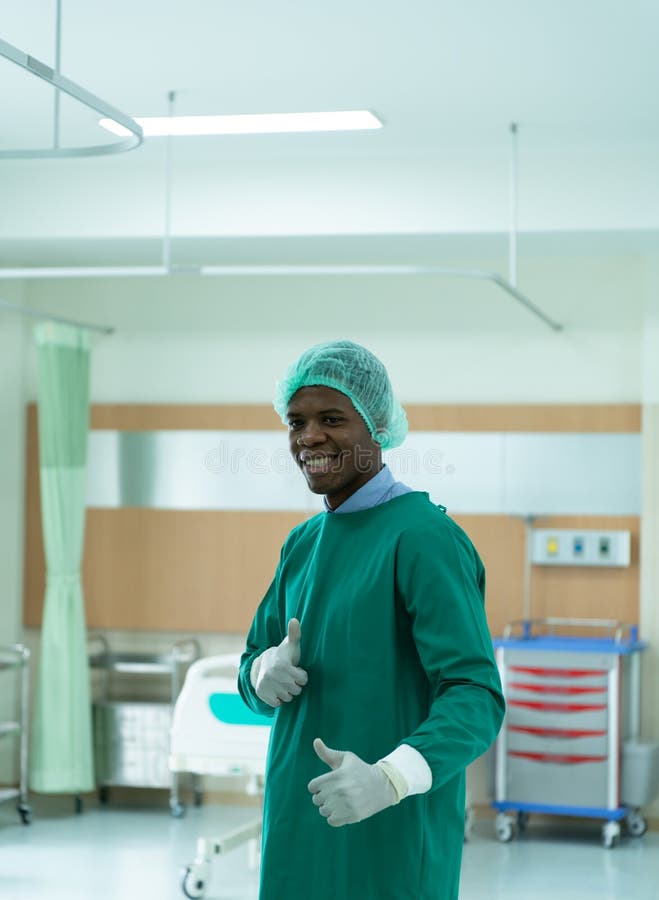 The Doctor is Satisfied with the Successful Surgery Stock Image - Image ...