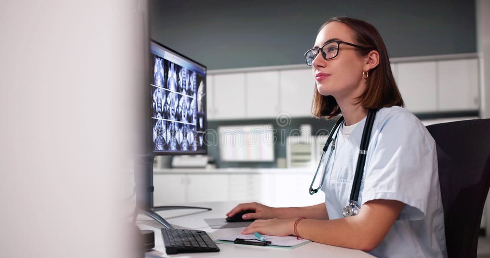 Doctor Screening MRI Bone Doctor X Ray Stock Image - Image of surgeon ...