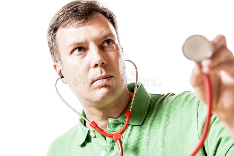 Doctor with serious face stock photo. Image of hospital - 31173076