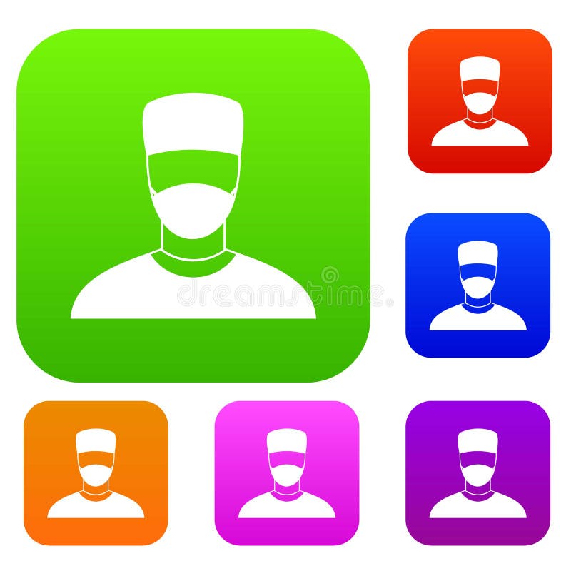 Doctor set collection stock vector. Illustration of healthcare - 98478730