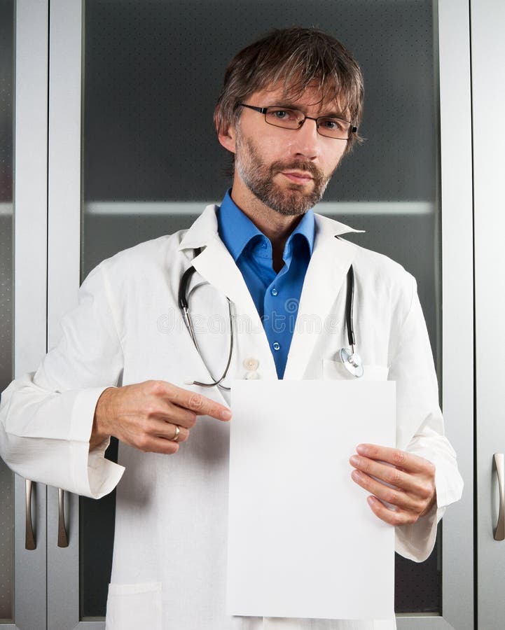 Medical doctor stock image. Image of business, computer - 1240689