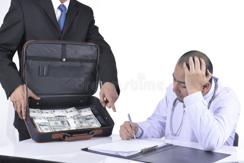 The Doctor Signed Agreed Reluctantly To a Business Agreement Stock ...