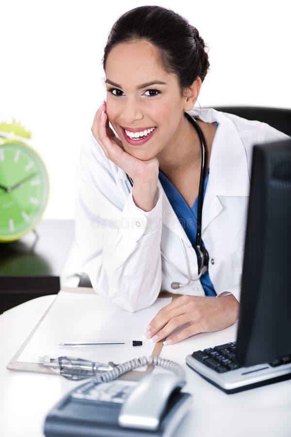 Doctor stock image. Image of administrative, happy, person - 12607893
