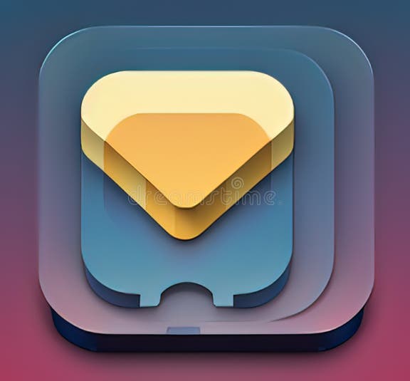 Doctor Software App Style Icon. Generative AI. Stock Illustration ...