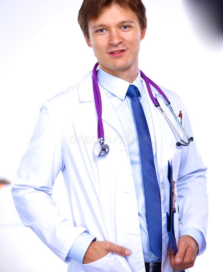 Doctor Standing Making Entries Book Stock Photos - Free & Royalty-Free ...