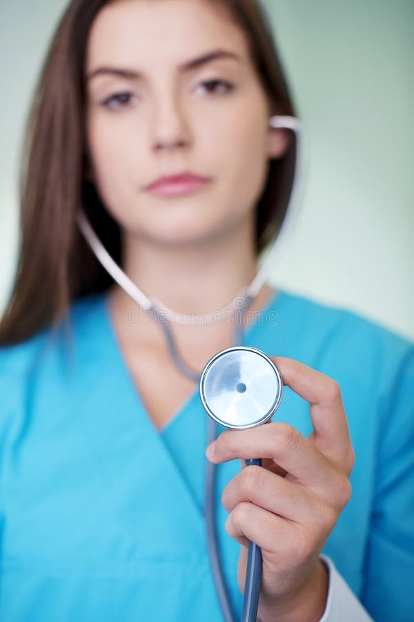 Doctor with stethoscope stock photo. Image of assistance - 29223750