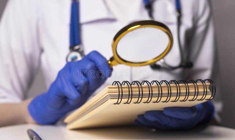 Medical notes stock image. Image of clinic, cardiologist - 25059997