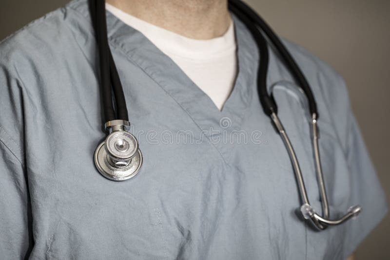 Doctor, Surgeon, or Nurse Stethoscope Stock Photo - Image of making ...