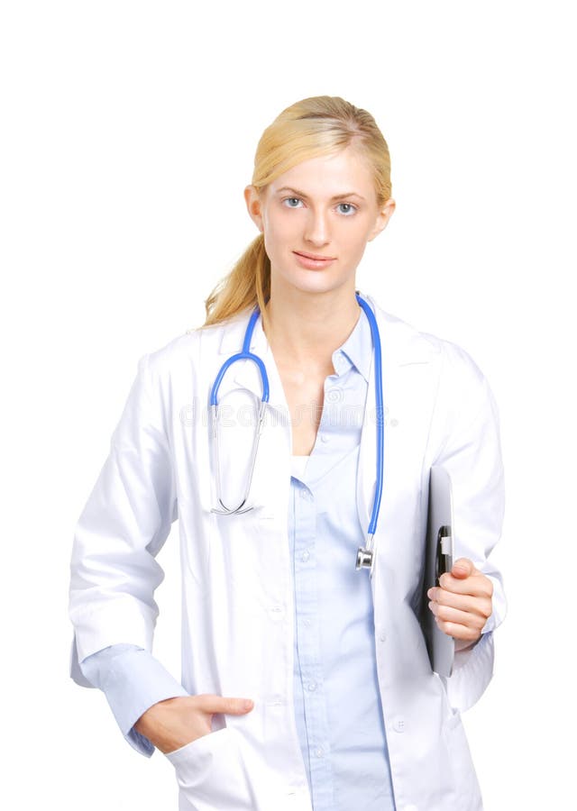 Doctor Taking Notes With A Chart Picture. Image: 8322415