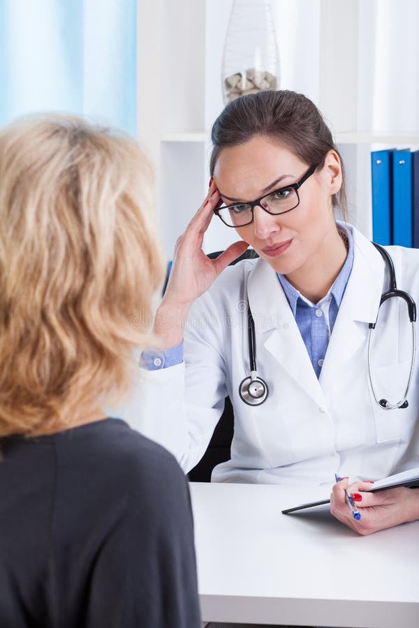 Doctor Talking with Patient Stock Image - Image of health, doctor: 45184447