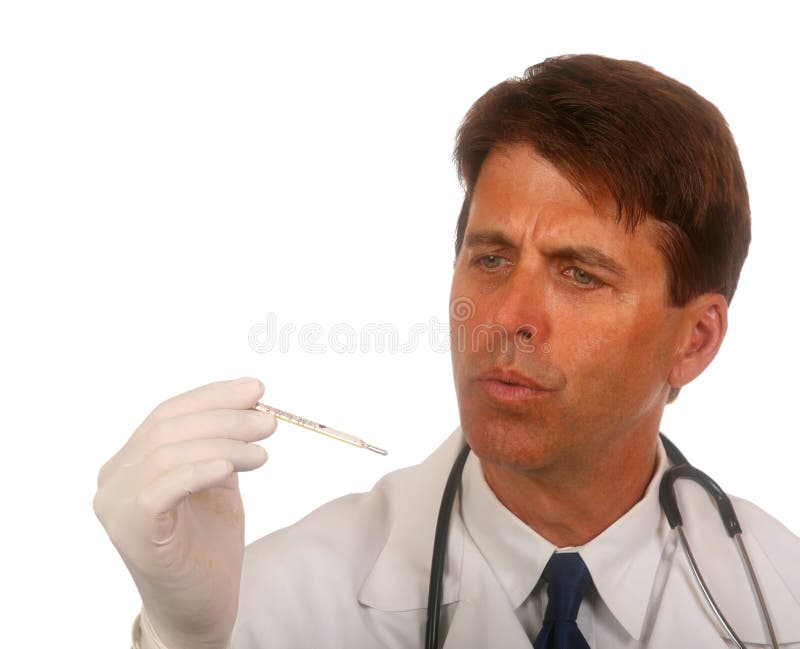Doctor Thermometer stock image. Image of medicine, isolation - 3262201