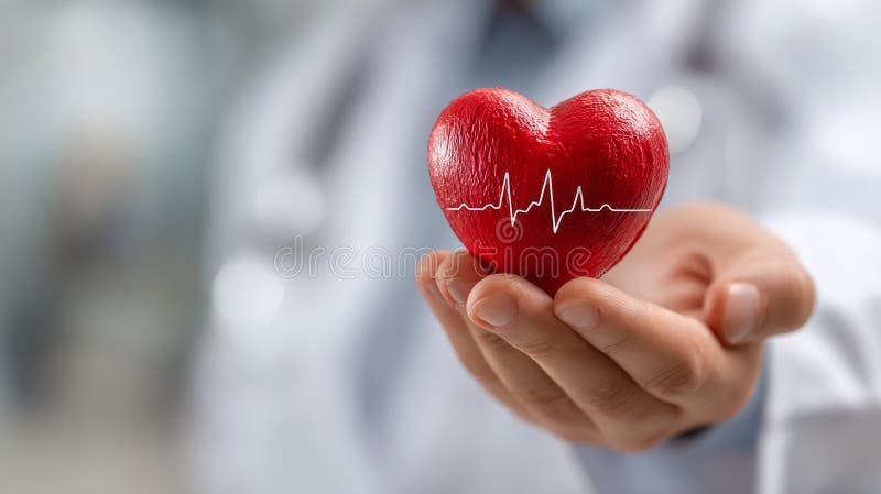 Doctor is Treating a Patient with Heart Disease Stock Image - Image of ...
