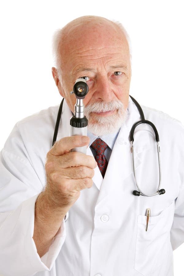 Doctor - Under Scrutiny stock image. Image of hospital - 4979809
